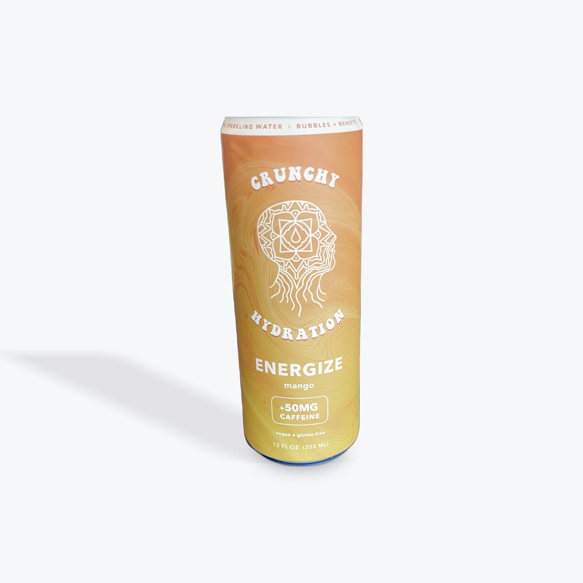Crunchy Hydration Energize Mango Sparkling Water | Queen's Green Dispensary